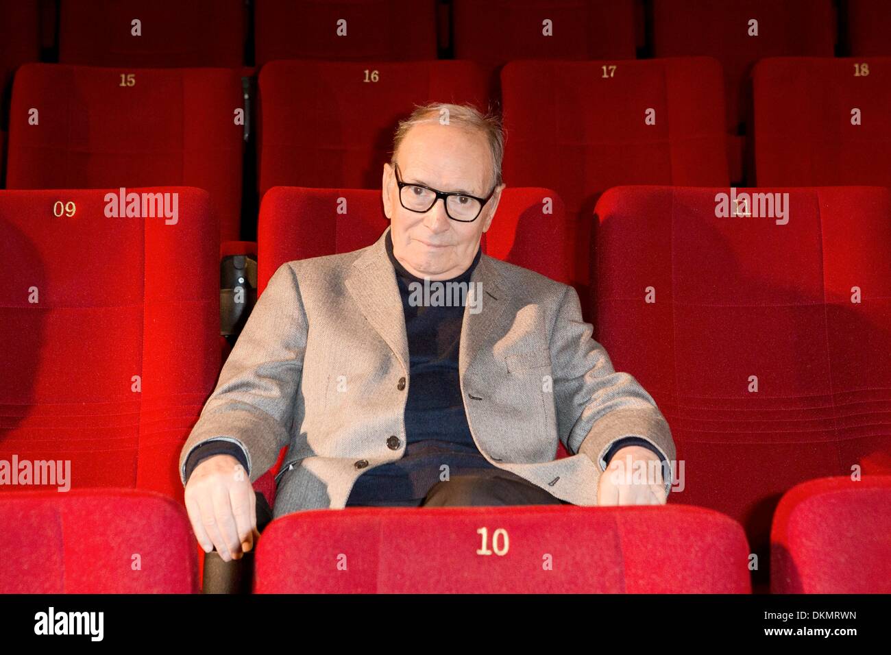Berlin, Germany. 6th Dec, 2013. Italian film composer Ennio Morricone ...