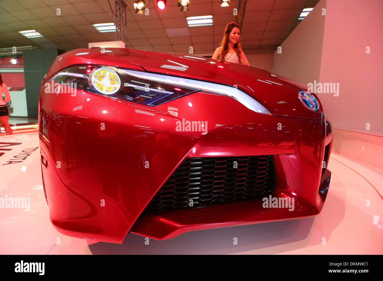 Toyota NS4, a concept plug-in hybrid show car at KL International Motor ...