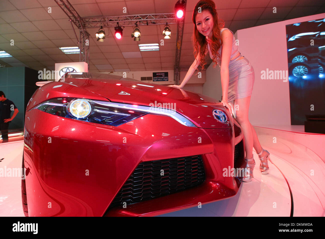 Toyota NS4, a concept plug-in hybrid show car at KL International Motor ...