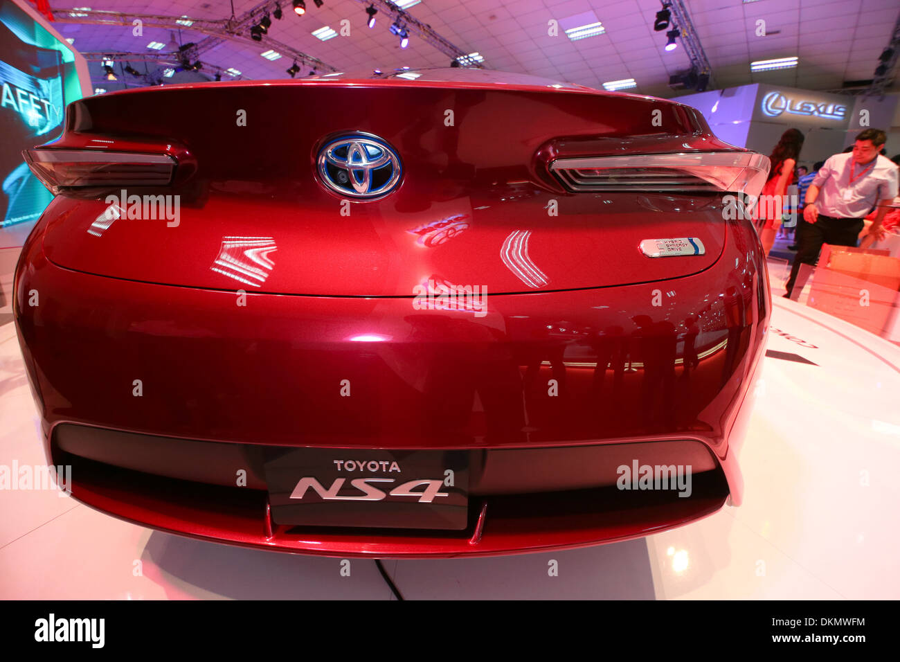 Toyota NS4, a concept plug-in hybrid show car at KL International Motor ...