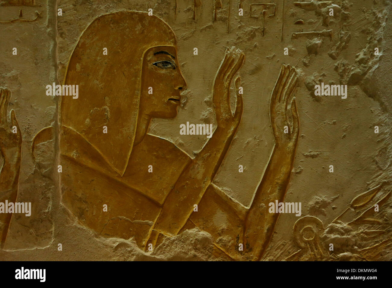Tomb of Maya @ Saqqara Egypt 1350 B.C Stock Photo - Alamy