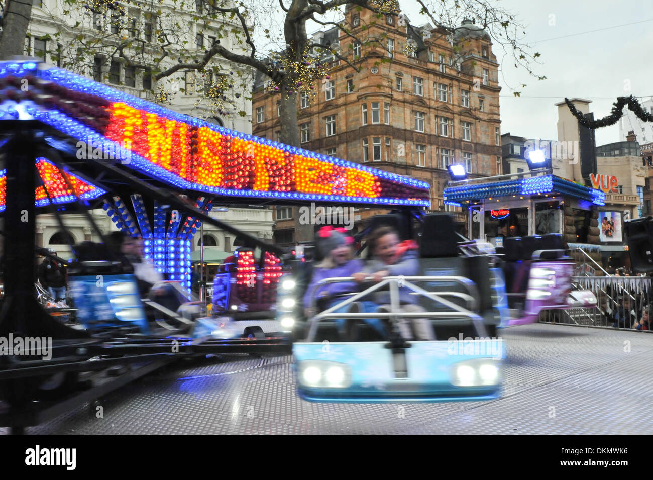 Twister ride funfair ride hi-res stock photography and images - Alamy