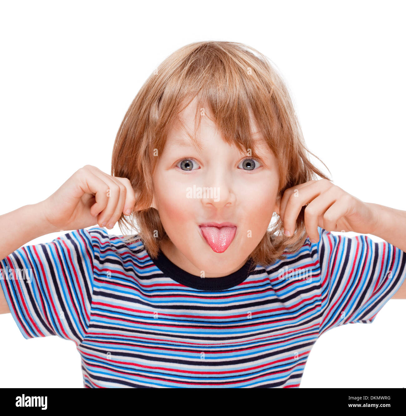 Kid Sticking Out Tongue