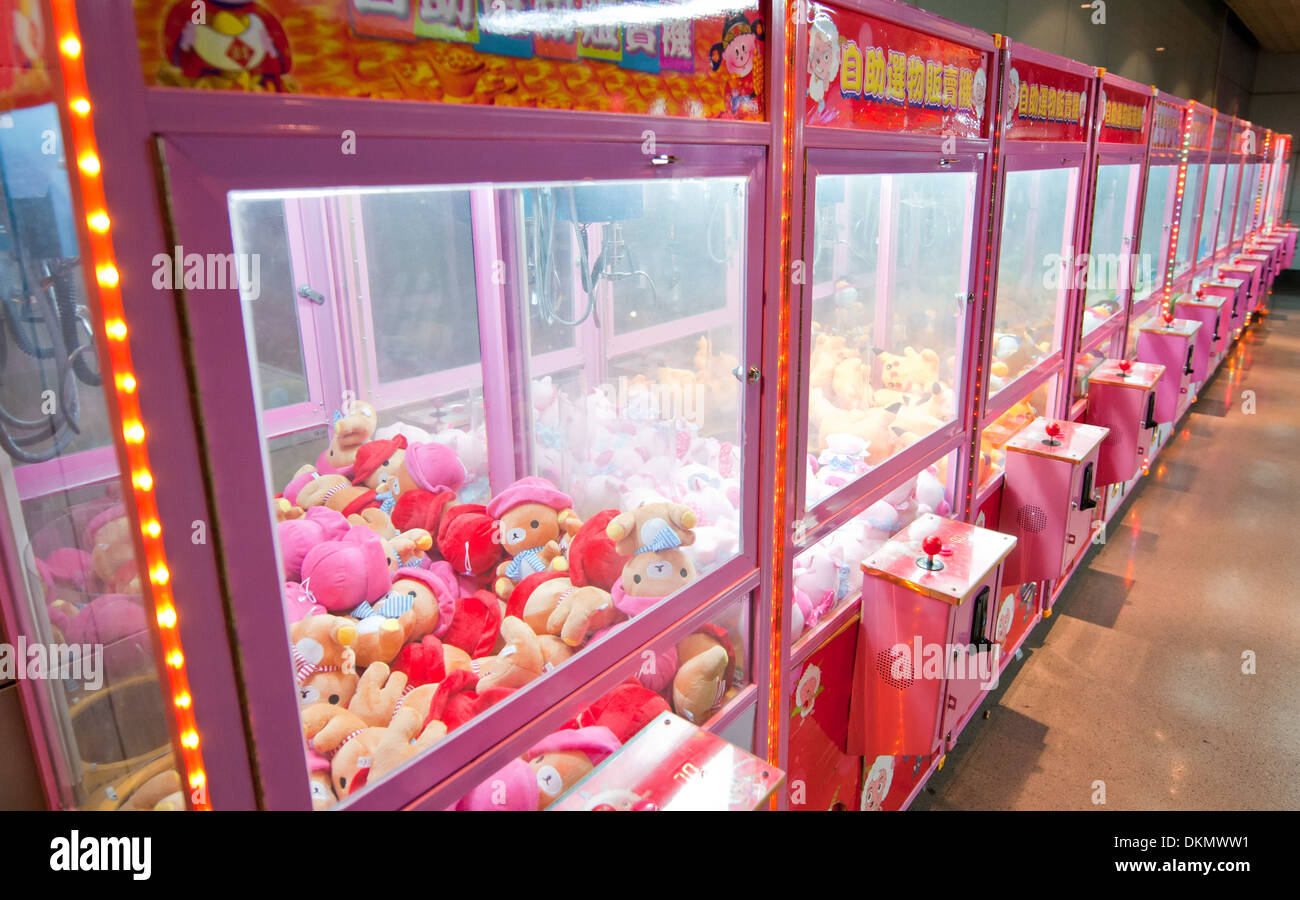 Pokemon claw crane game in undergrounds of Bund Sightseeing Tunnel in ...