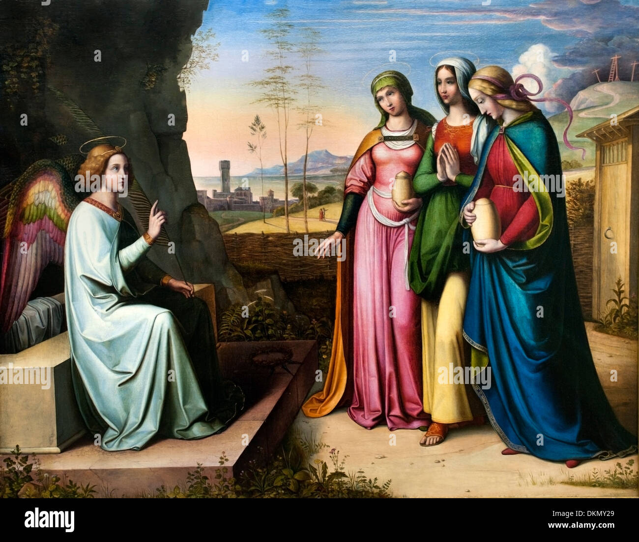 The three marys at the tomb hi-res stock photography and images - Alamy