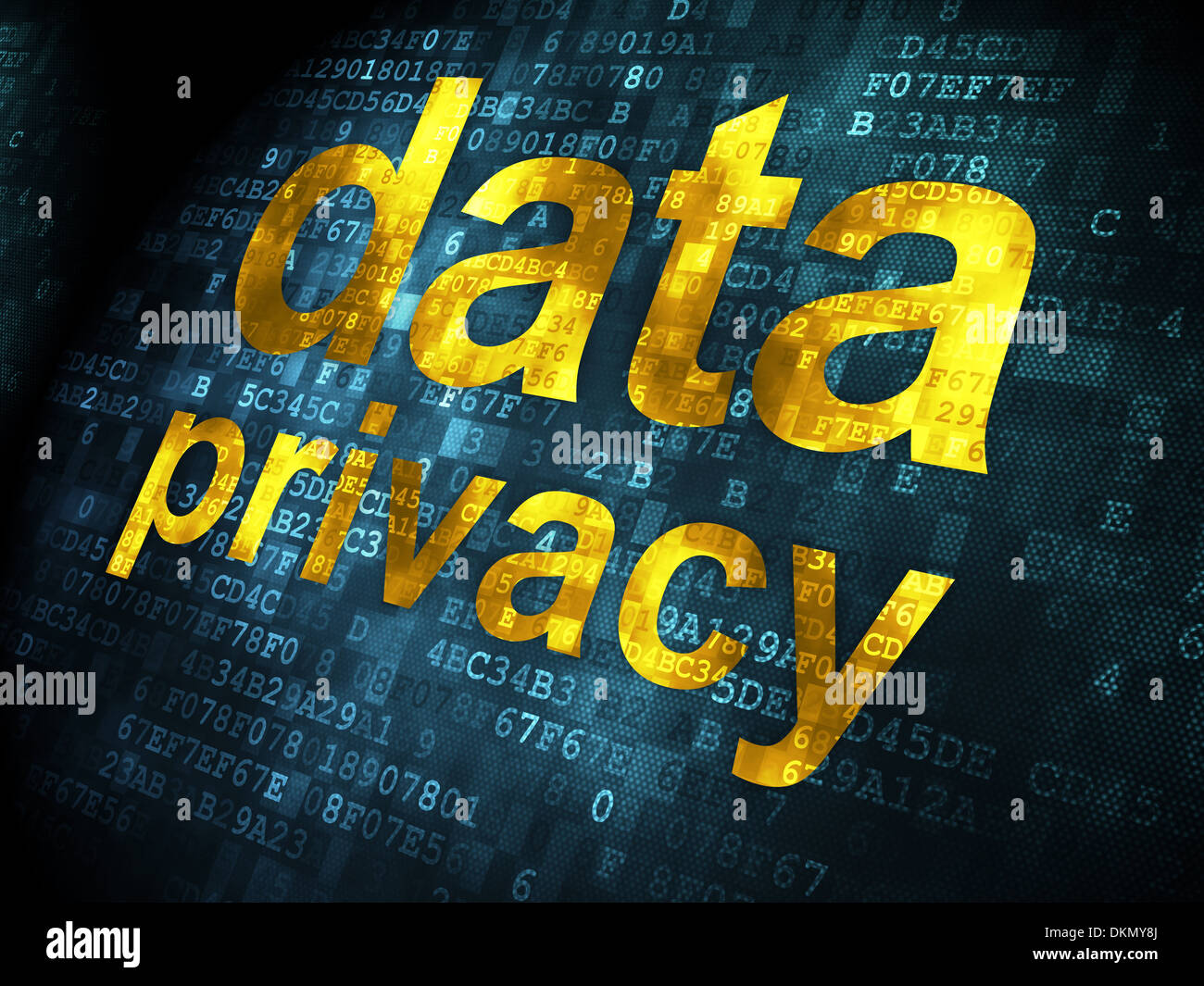 Safety concept: Data Privacy on digital background Stock Photo - Alamy