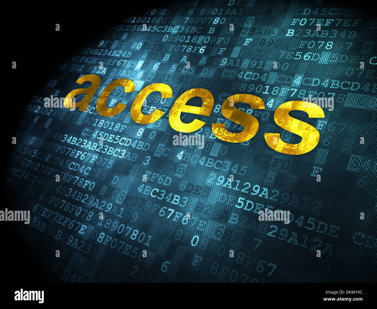 Safety concept: Access on digital background Stock Photo - Alamy