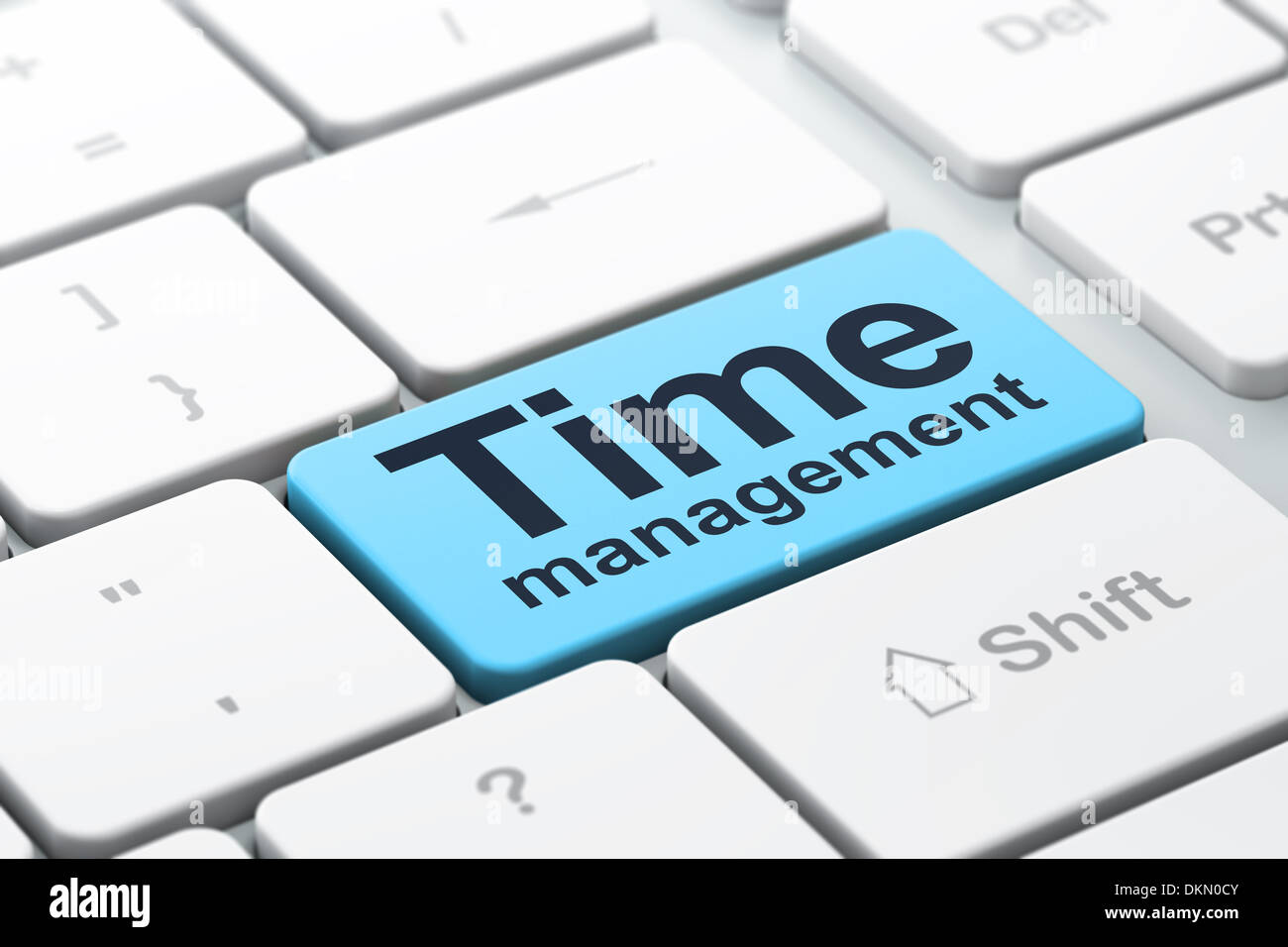 Time concept: Time Management on computer keyboard background Stock ...