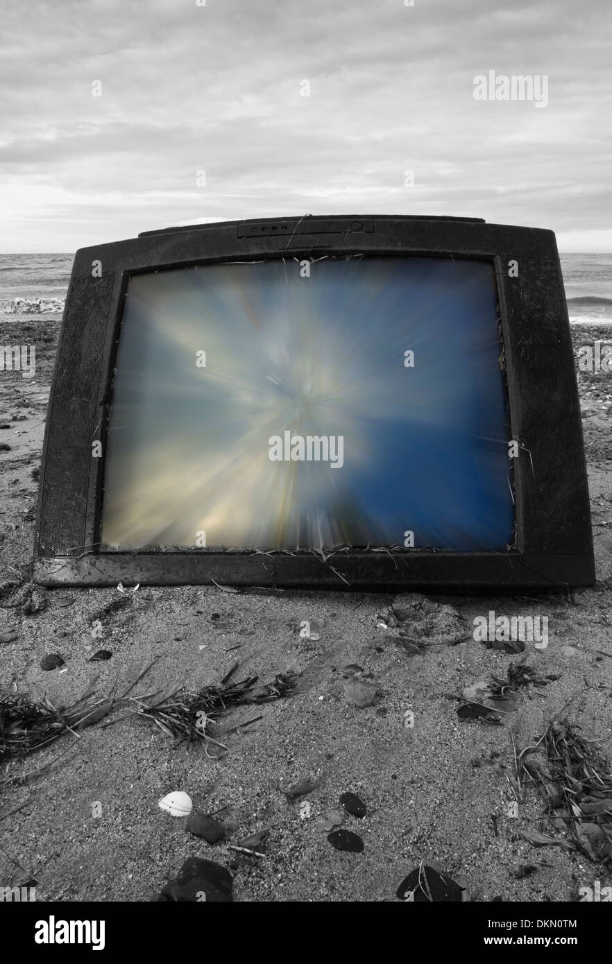 Tv screen set up hi-res stock photography and images - Alamy