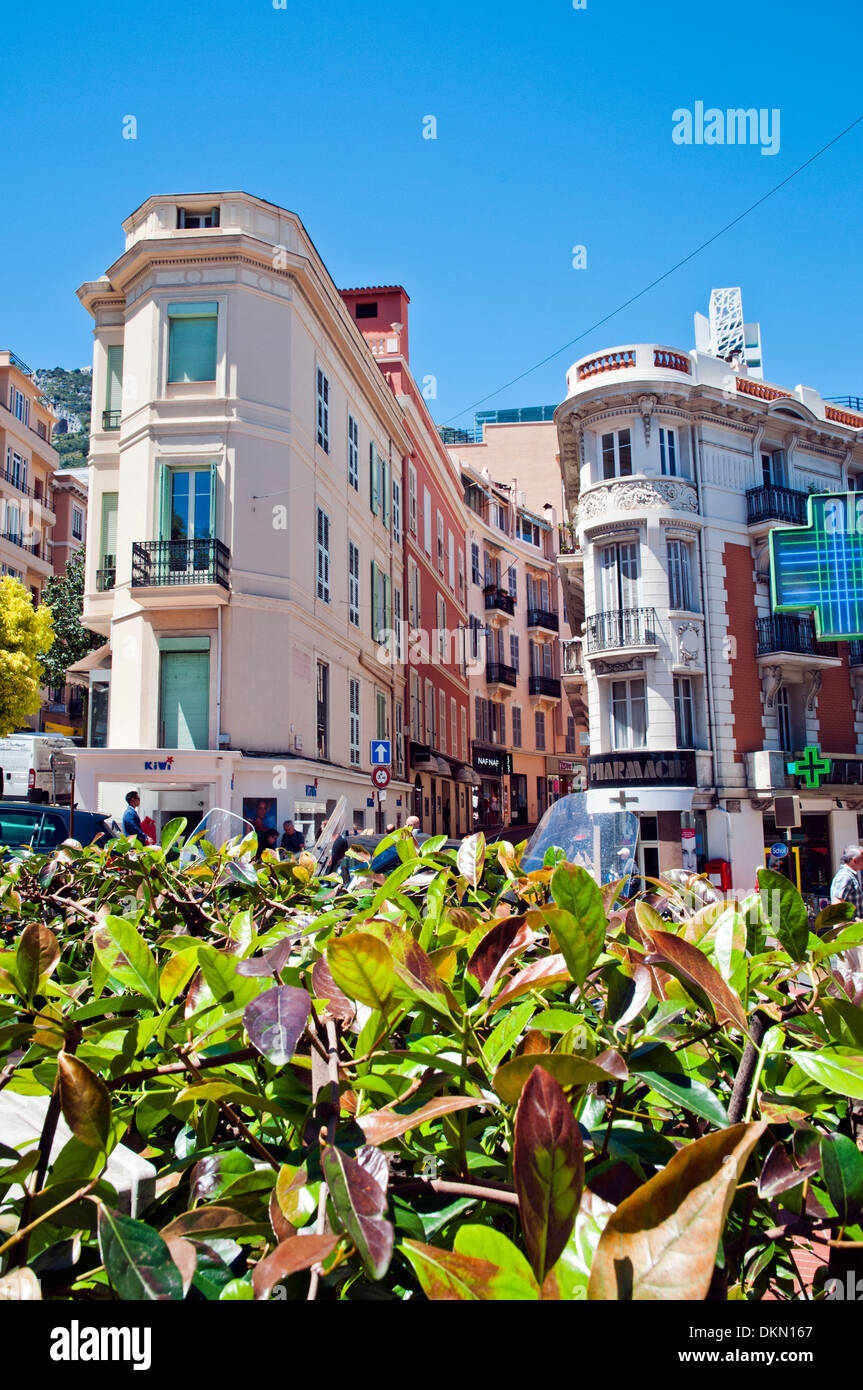 Buildings of the original design, Monaco, sovereign city-state, French ...