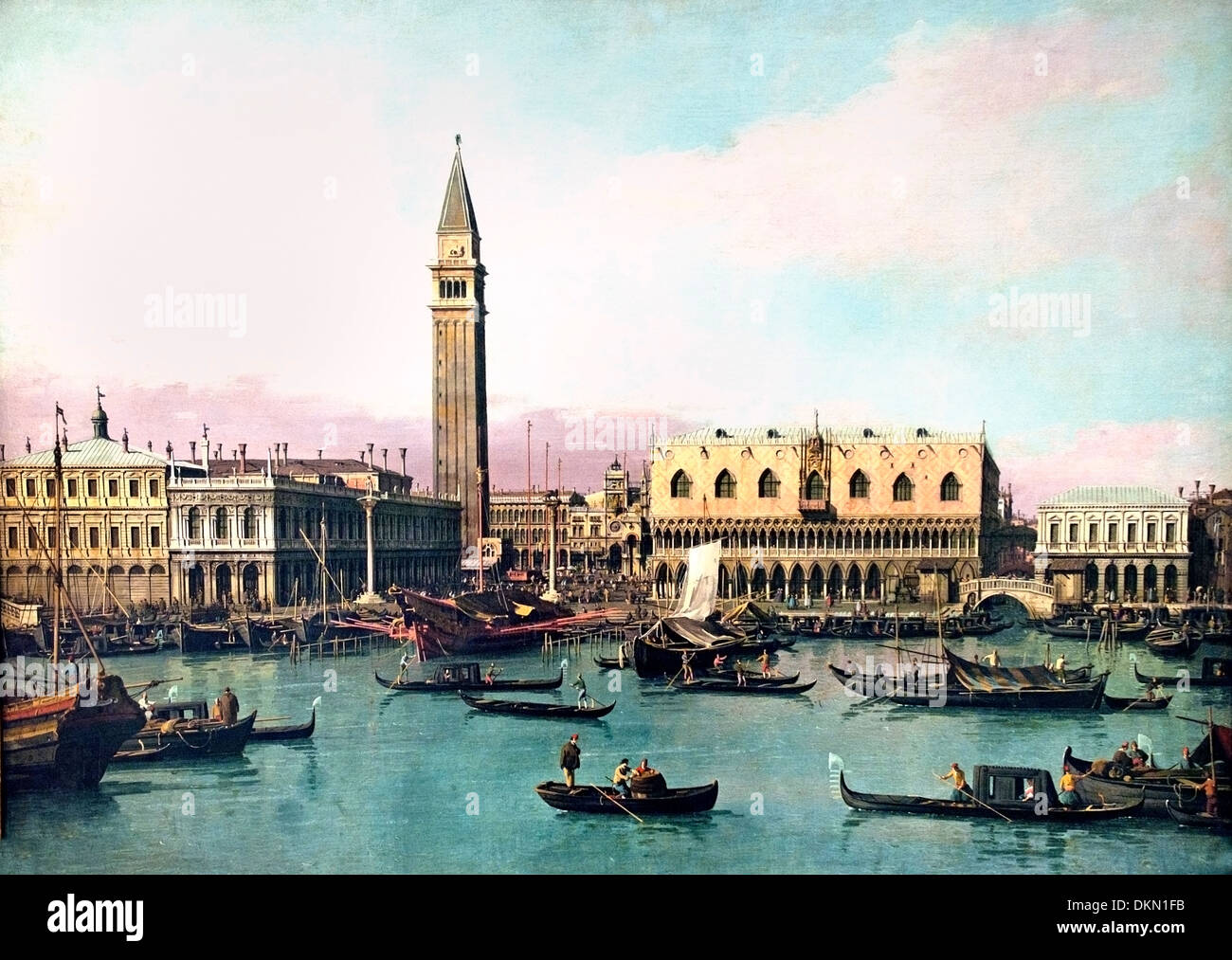 Canaletto painting hi-res stock photography and images - Alamy