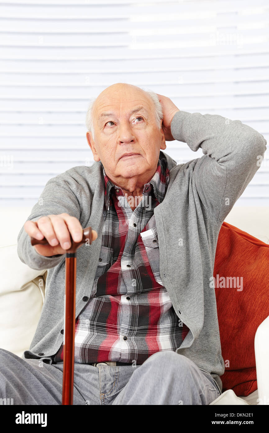 Disoriented demented old senior citizen hi-res stock photography and ...