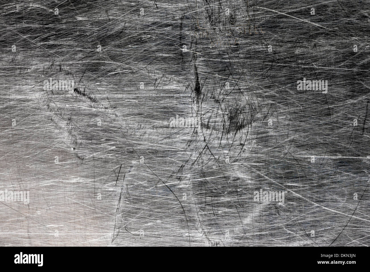 Close-up studio photograph of texture in metal baking pan Stock Photo ...