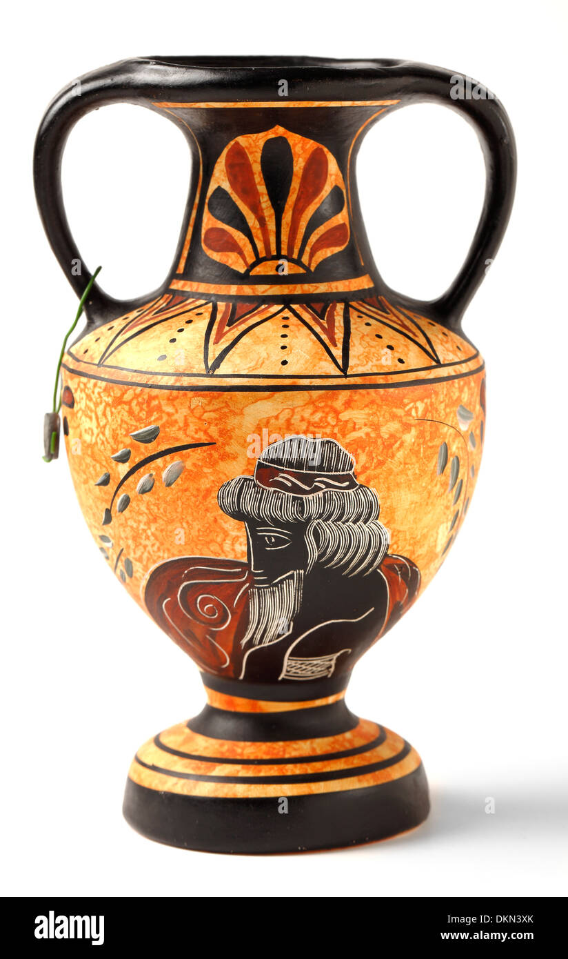 Hand made black pottery Cut Out Stock Images & Pictures - Alamy