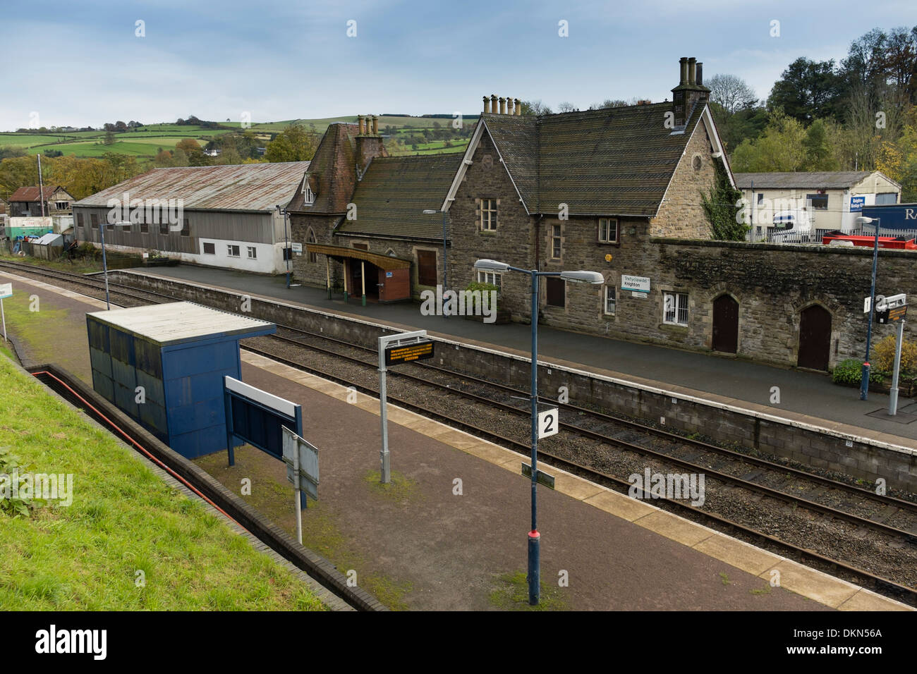 Knighton railway station hi-res stock photography and images - Alamy