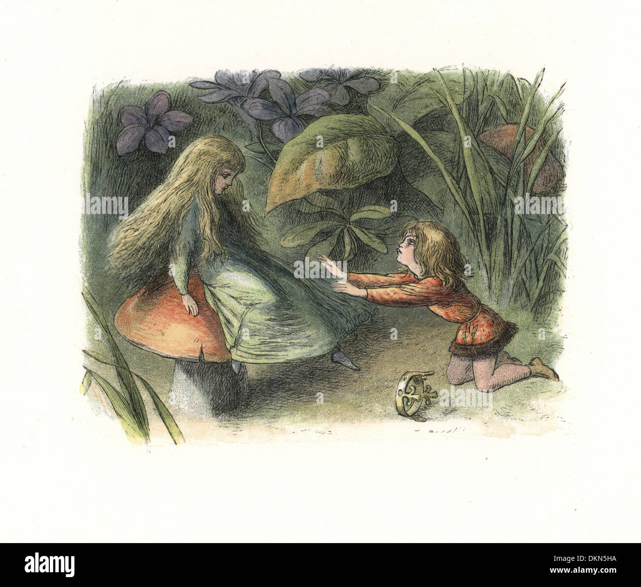 Fairy toadstool victorian hi-res stock photography and images - Alamy