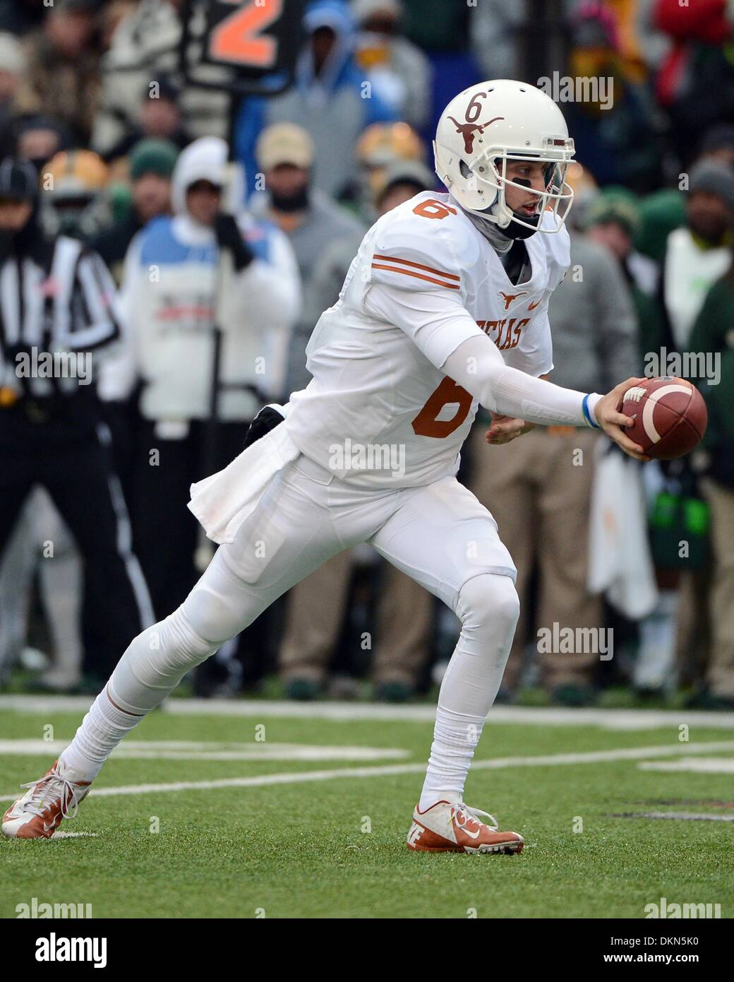 Dec 7, 2013. Case McCoy #6 of the Texas Longhorns in action vs the ...