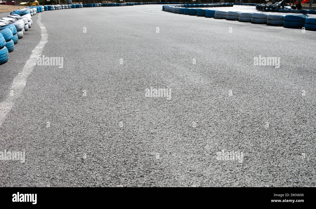 racing track of martin car Stock Photo - Alamy