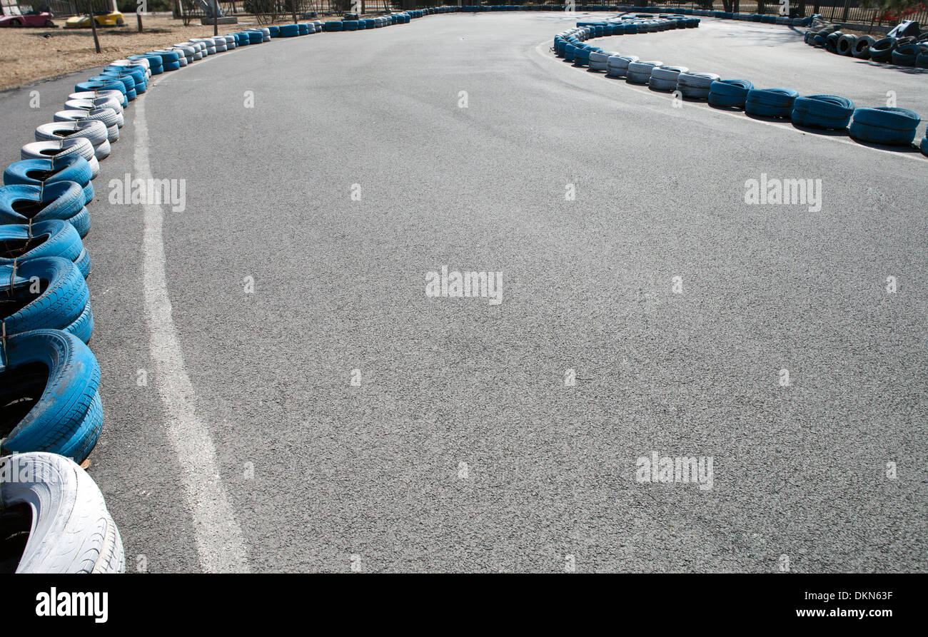 racing track of martin car Stock Photo - Alamy