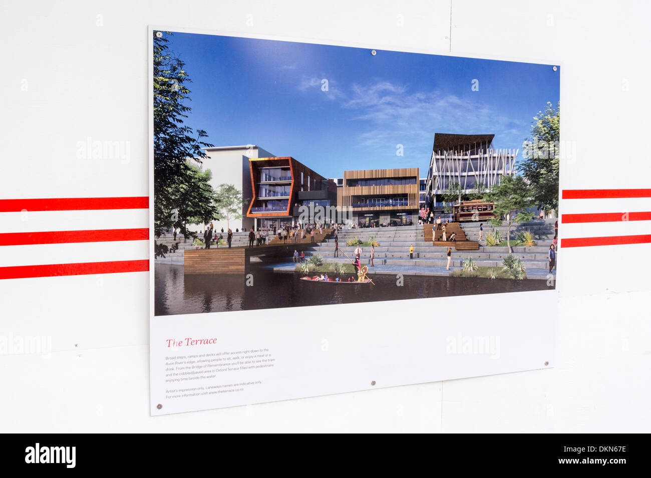 Christchurch earthquake rebuild - artist's impression of new work being ...