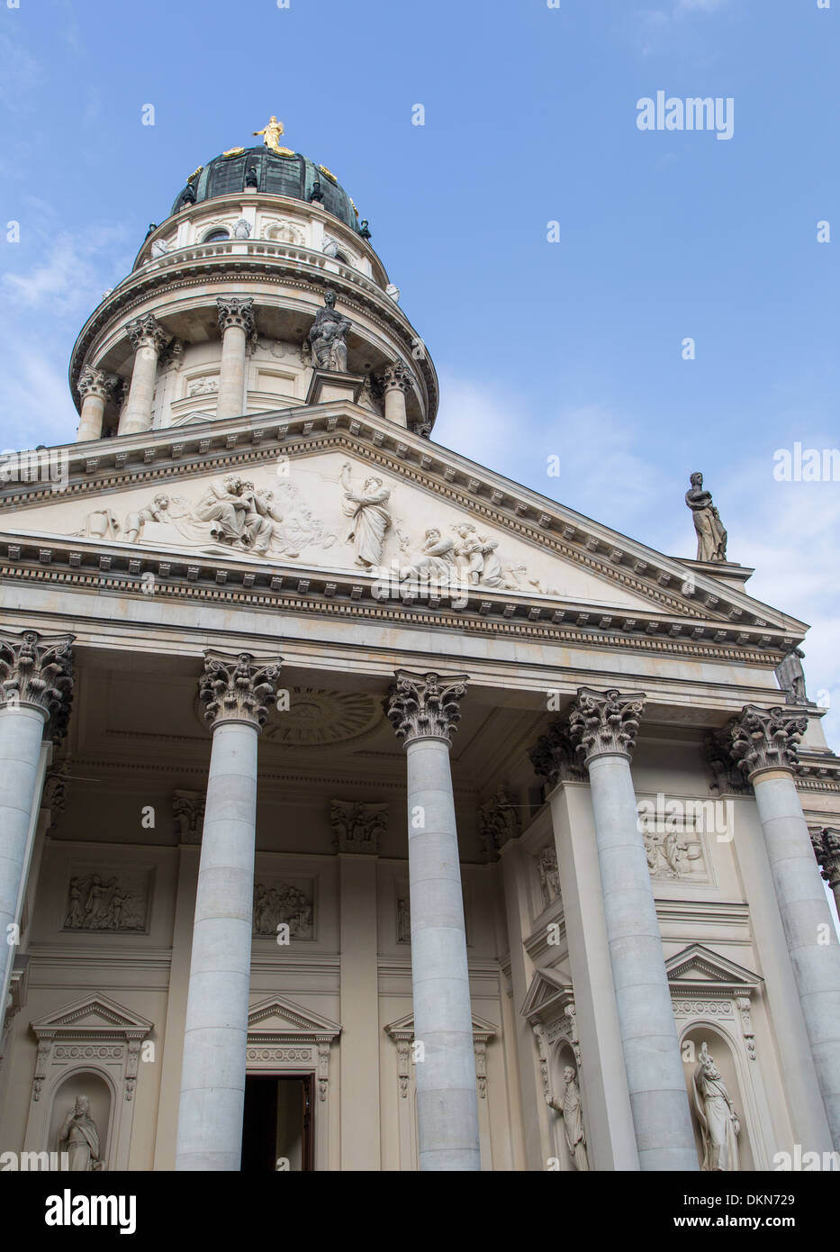 The German Cathedral or Deutscher Dom, built in 1708, is located in ...