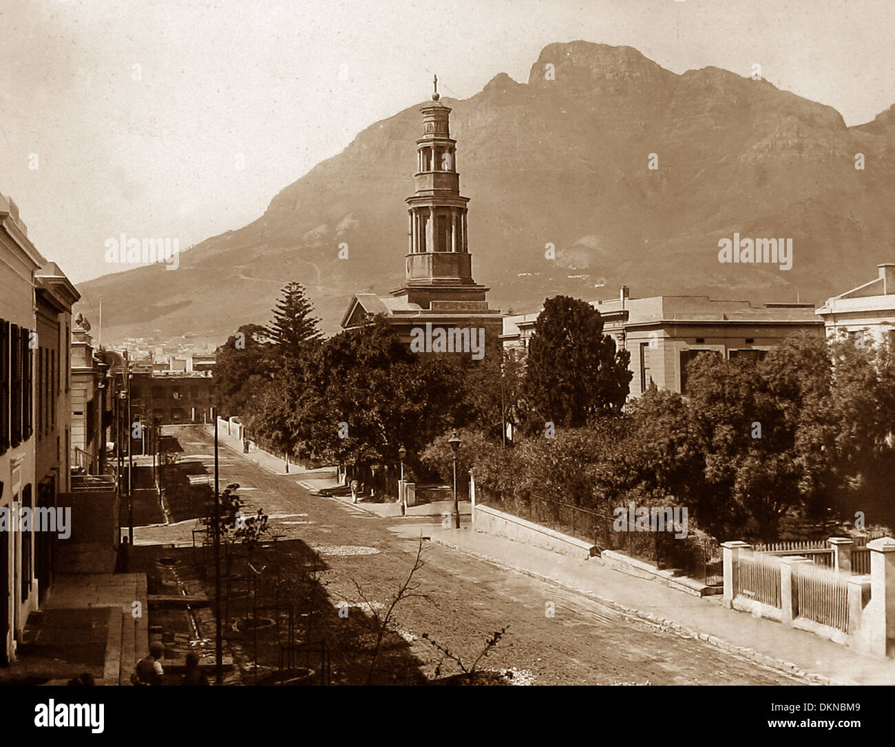 South Africa Cape Town Wale Street pre-1900 Stock Photo - Alamy
