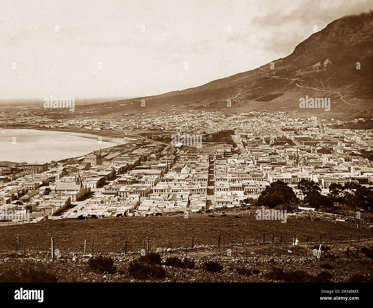 South Africa Cape Town pre-1900 Stock Photo - Alamy
