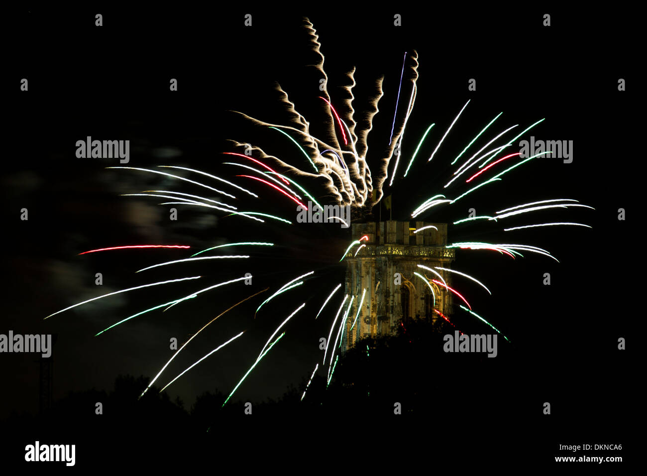 Sky tower fire works hi-res stock photography and images - Alamy