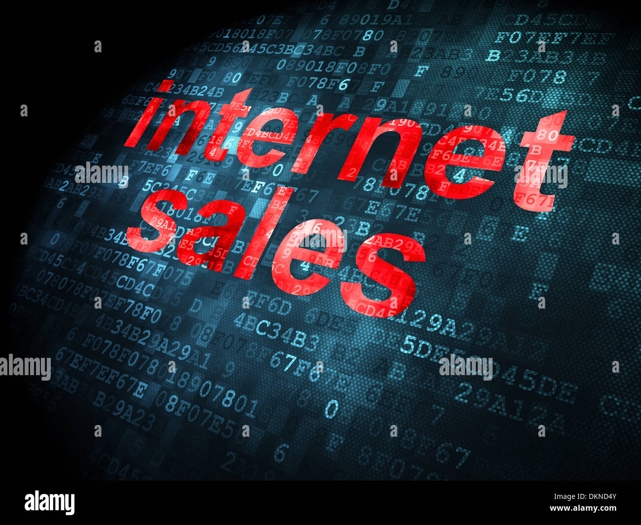 Marketing concept: Internet Sales on digital background Stock Photo - Alamy
