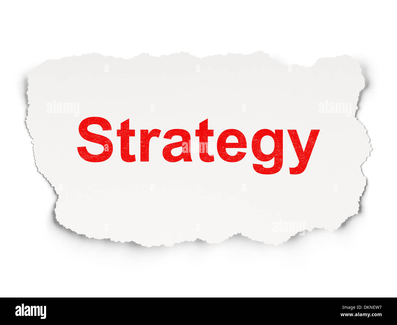 Finance concept: Strategy on Paper background Stock Photo - Alamy