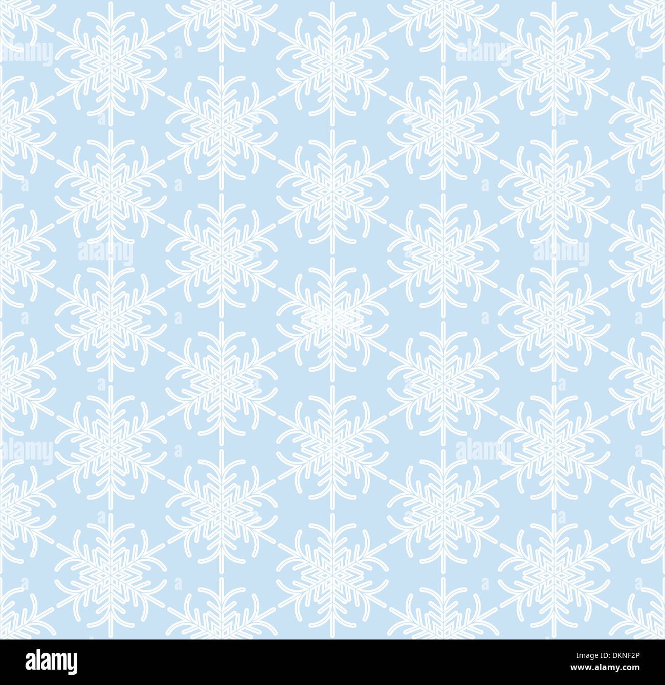 Blue seamless snowflake pattern Stock Photo - Alamy