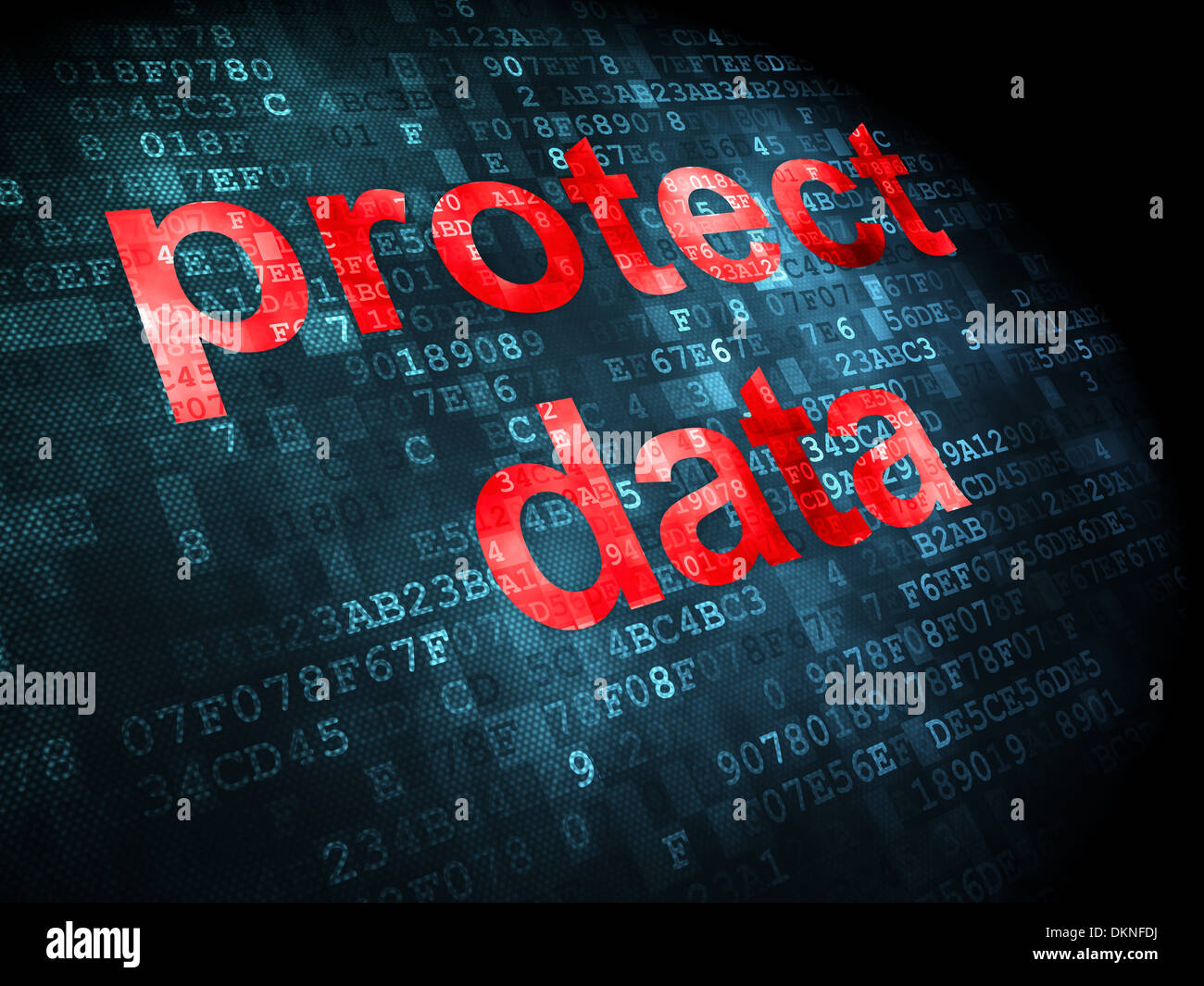 Protection concept: Protect Data on digital background Stock Photo - Alamy