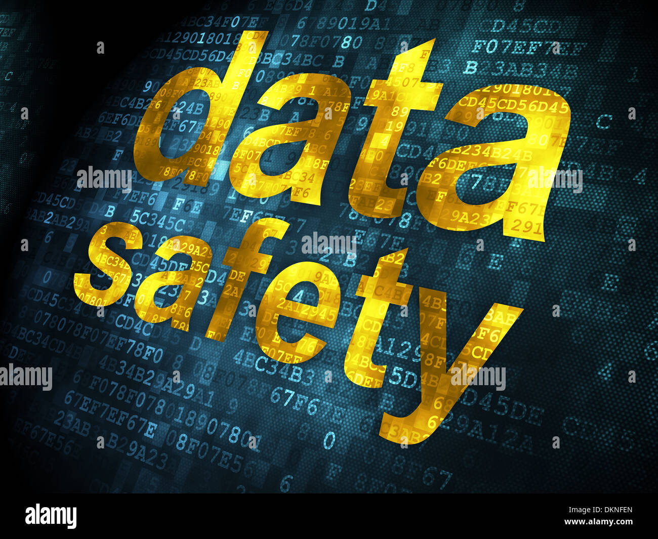 Information concept: Data Safety on digital background Stock Photo - Alamy