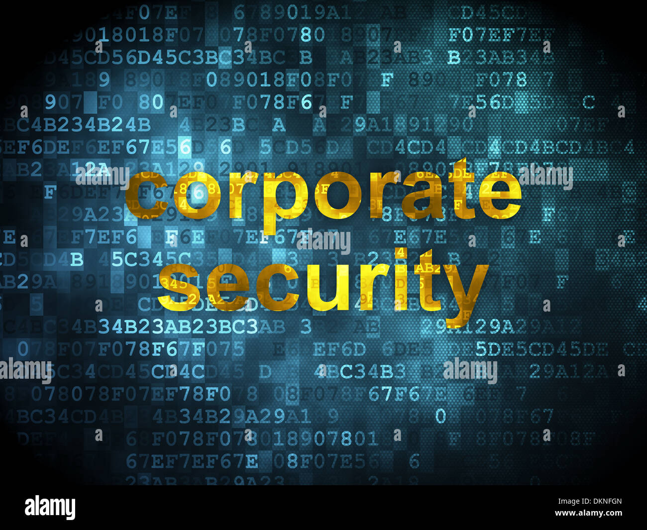 Safety concept: Corporate Security on digital background Stock Photo ...