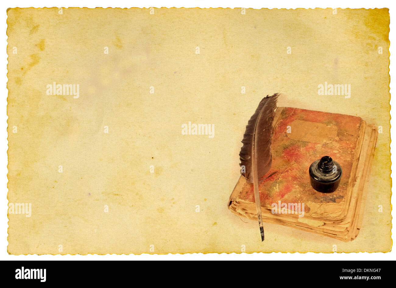 Folded paper handwriting hi-res stock photography and images - Alamy