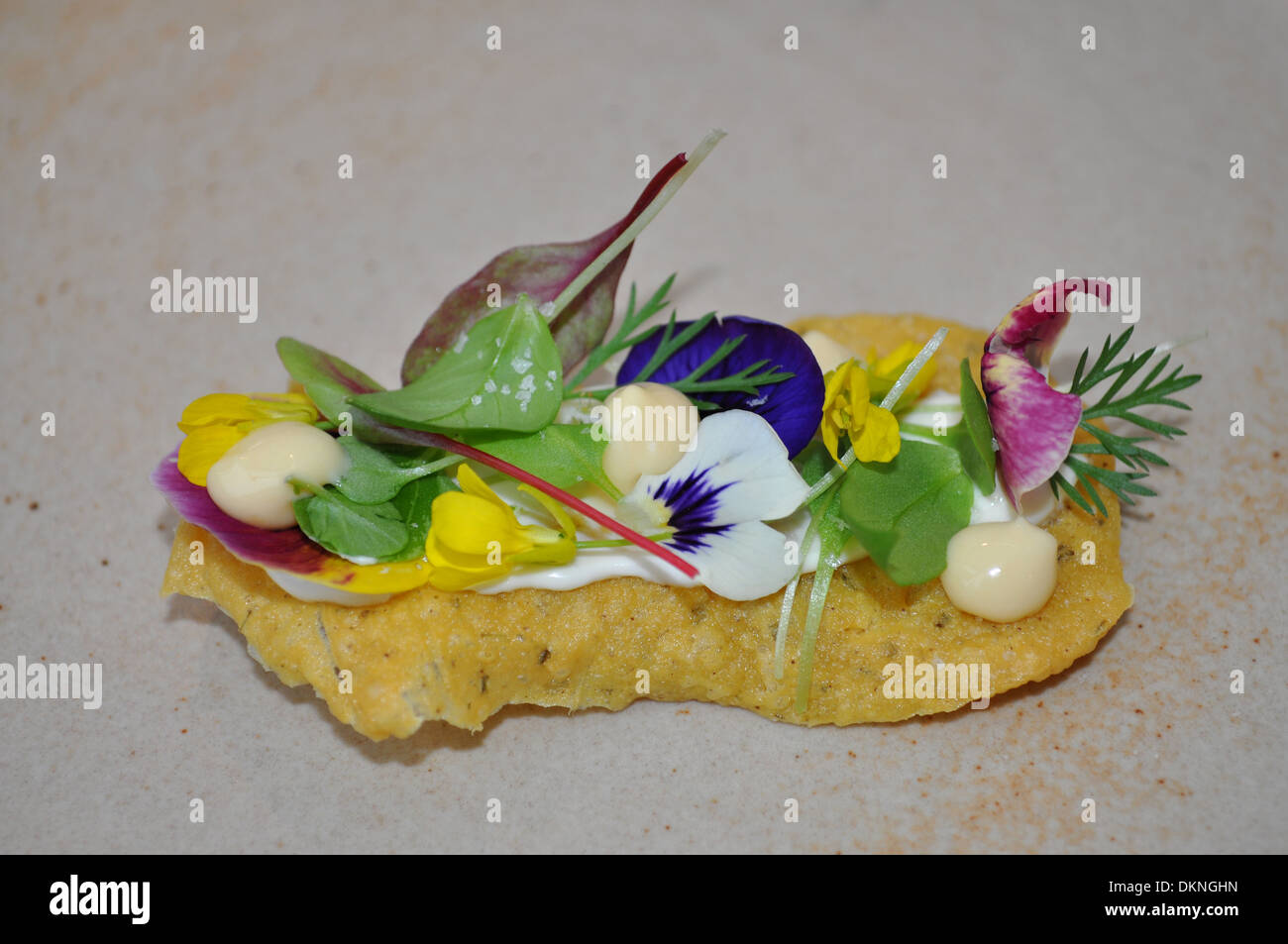 The food of Simon Rogan's award winning restaurant L'enclume in Cumbria ...