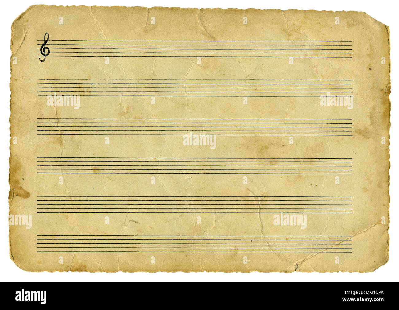 Vintage music background isolated on white Stock Photo - Alamy