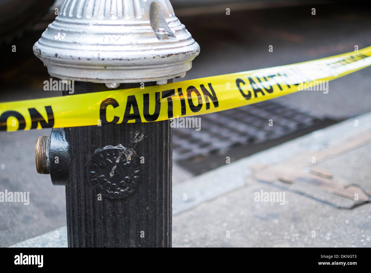 Yellow fire tape hi-res stock photography and images - Alamy