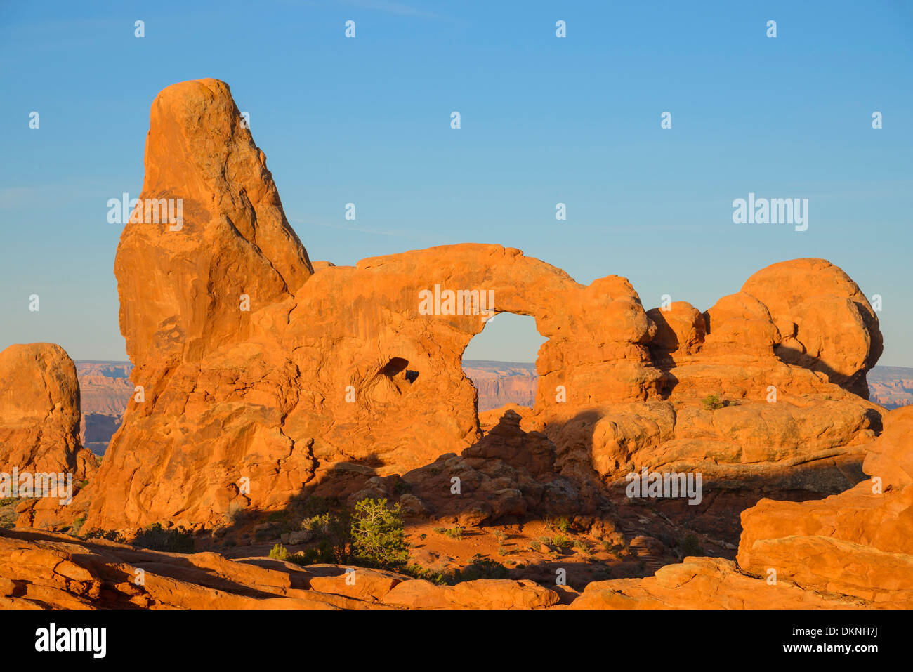 Turret Arch, Arches National Park, Utah, USA Stock Photo - Alamy