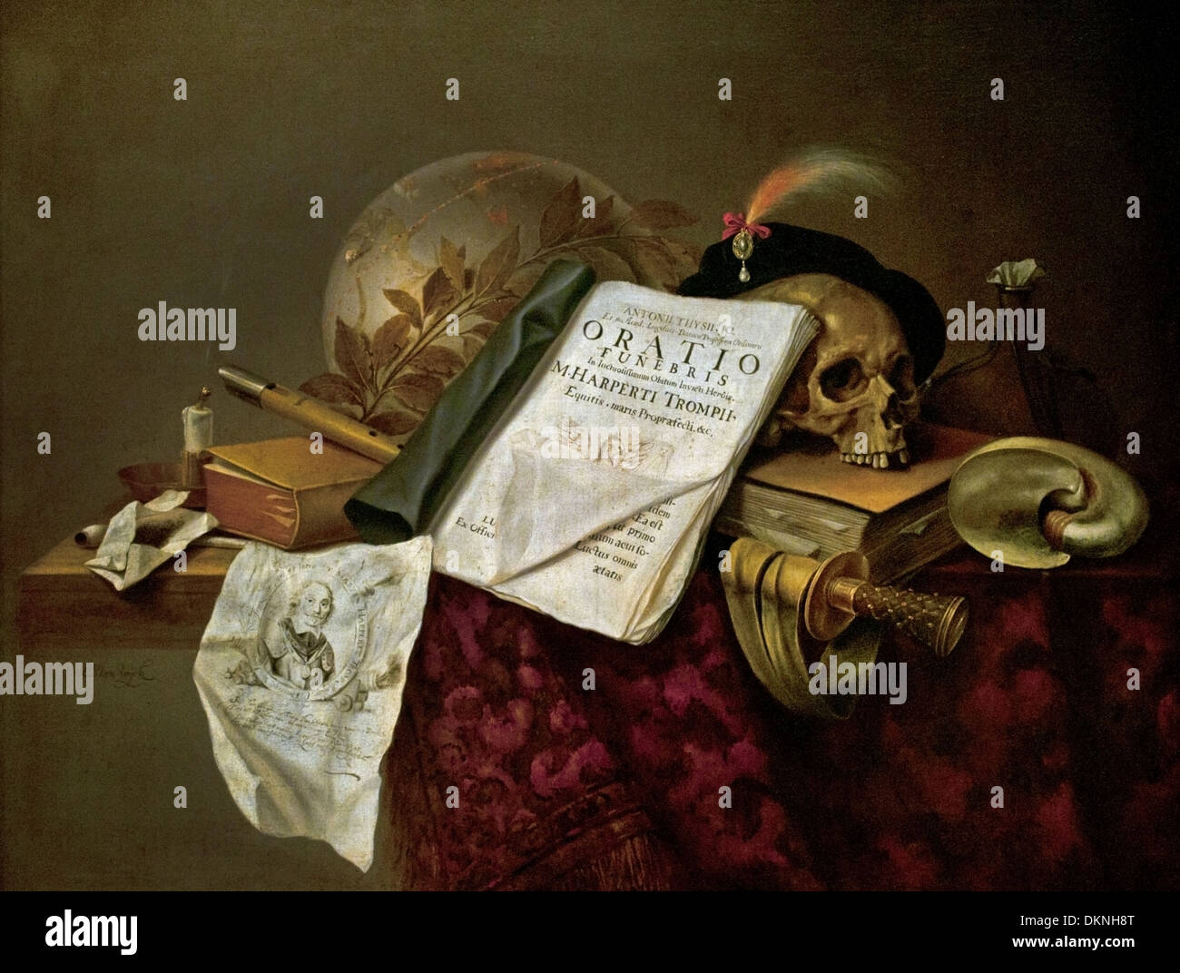 Dutch still life painting, death hi-res stock photography and images ...