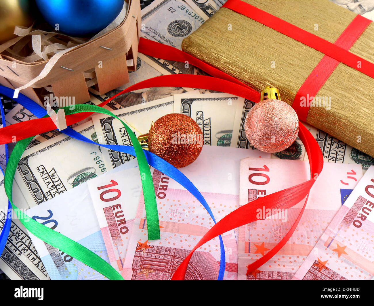 Christmas money box hi-res stock photography and images - Alamy