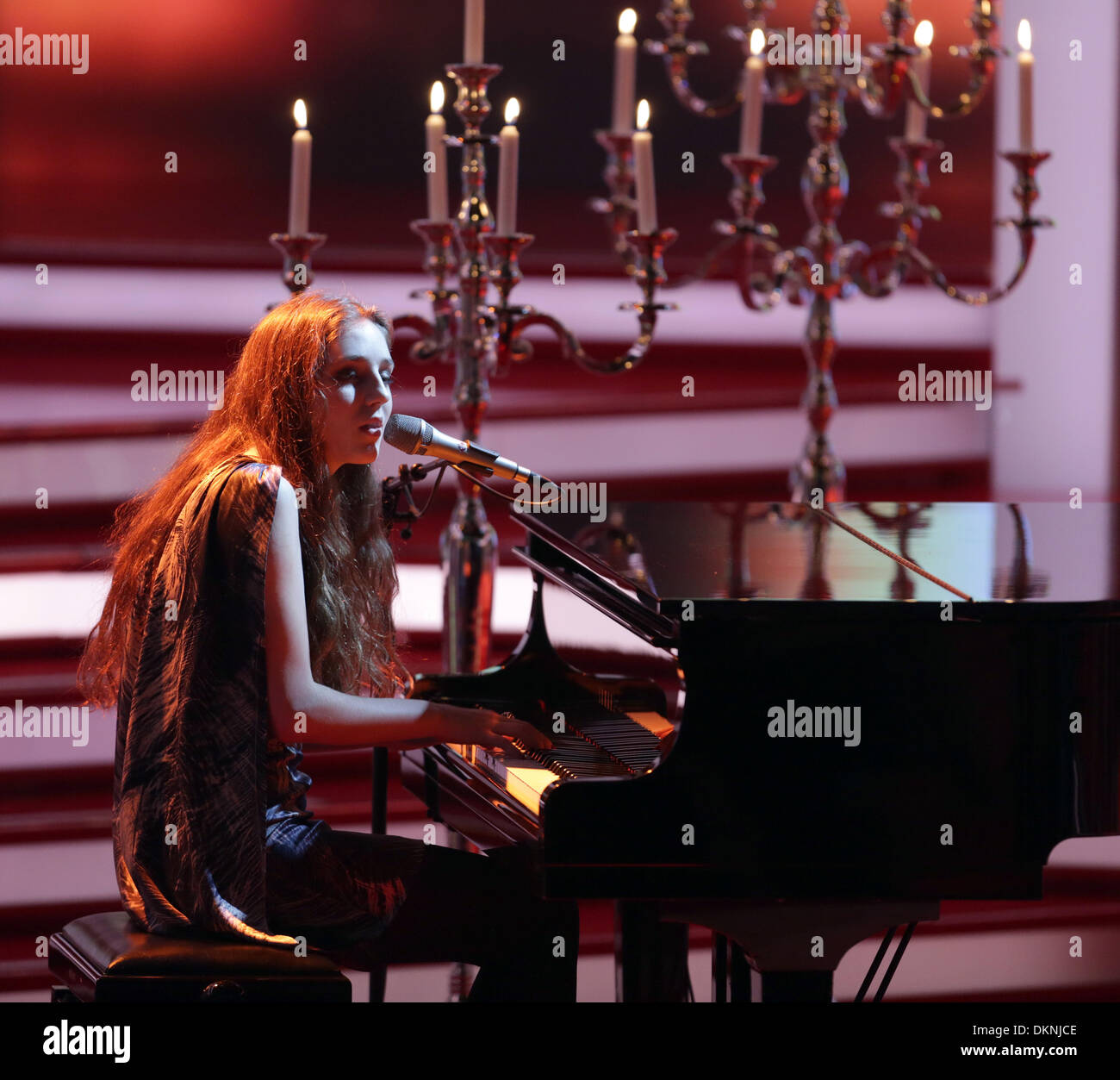 At the charity gala ein herz fuer kinder in berlin hi-res stock ...