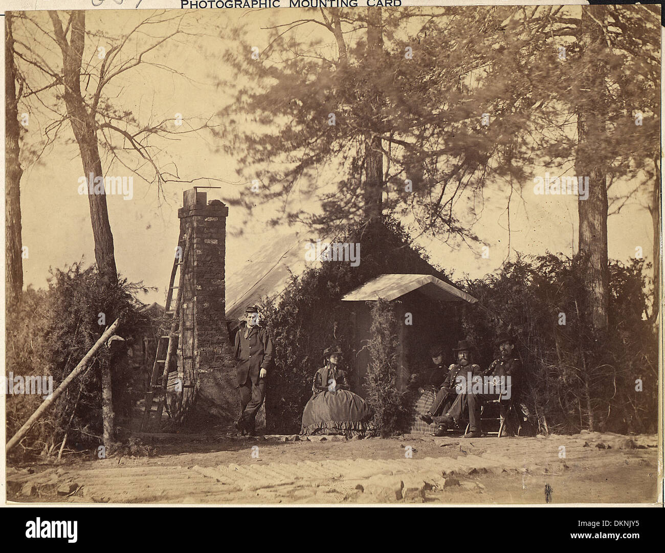 A photograph showcasing the architectural design of a camp ...