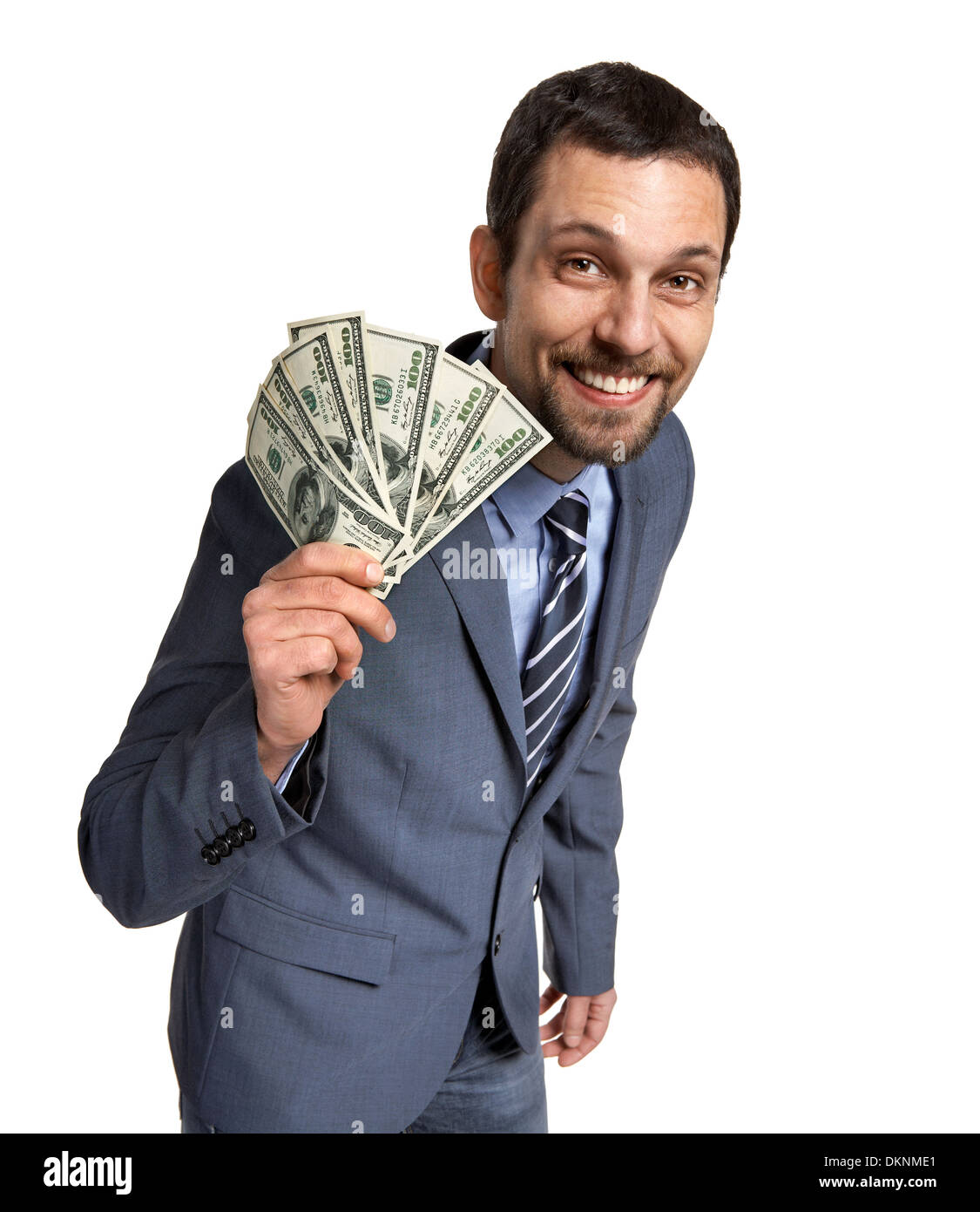 Successful Businessman With Money