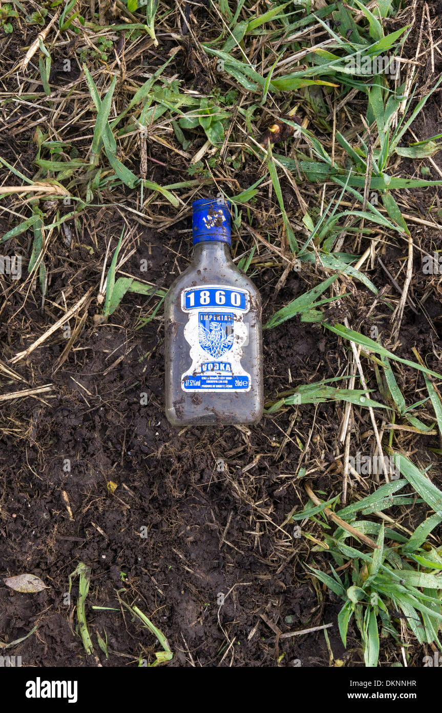 Discarded vodka bottle hi-res stock photography and images - Alamy