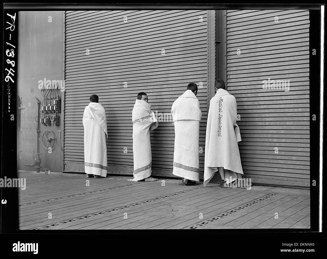This photograph captures Japanese soldiers who surrendered during the ...