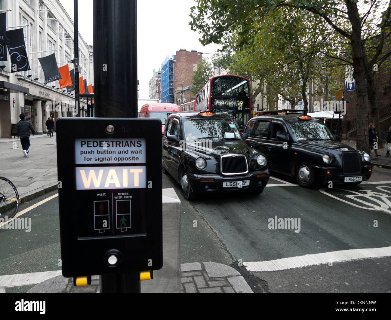 British pedestrian crossing wait sign hi-res stock photography and ...