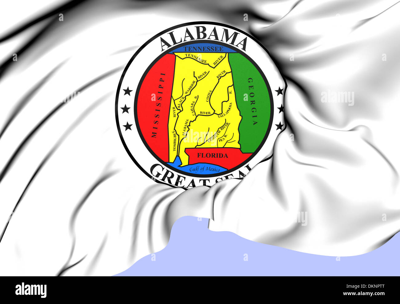 State Seal of Alabama, USA. Close Up Stock Photo - Alamy