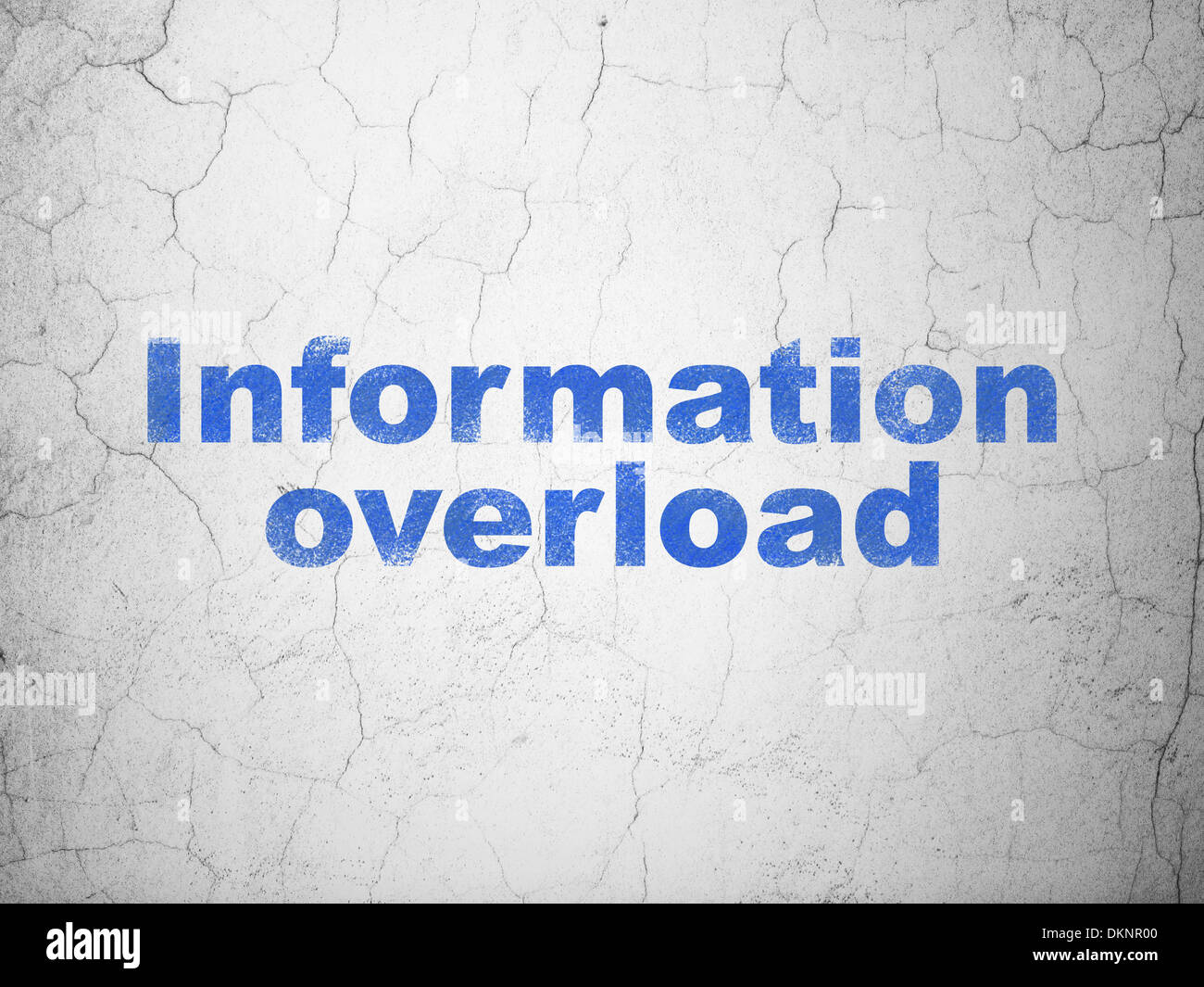 Information concept: Information Overload on wall background Stock ...