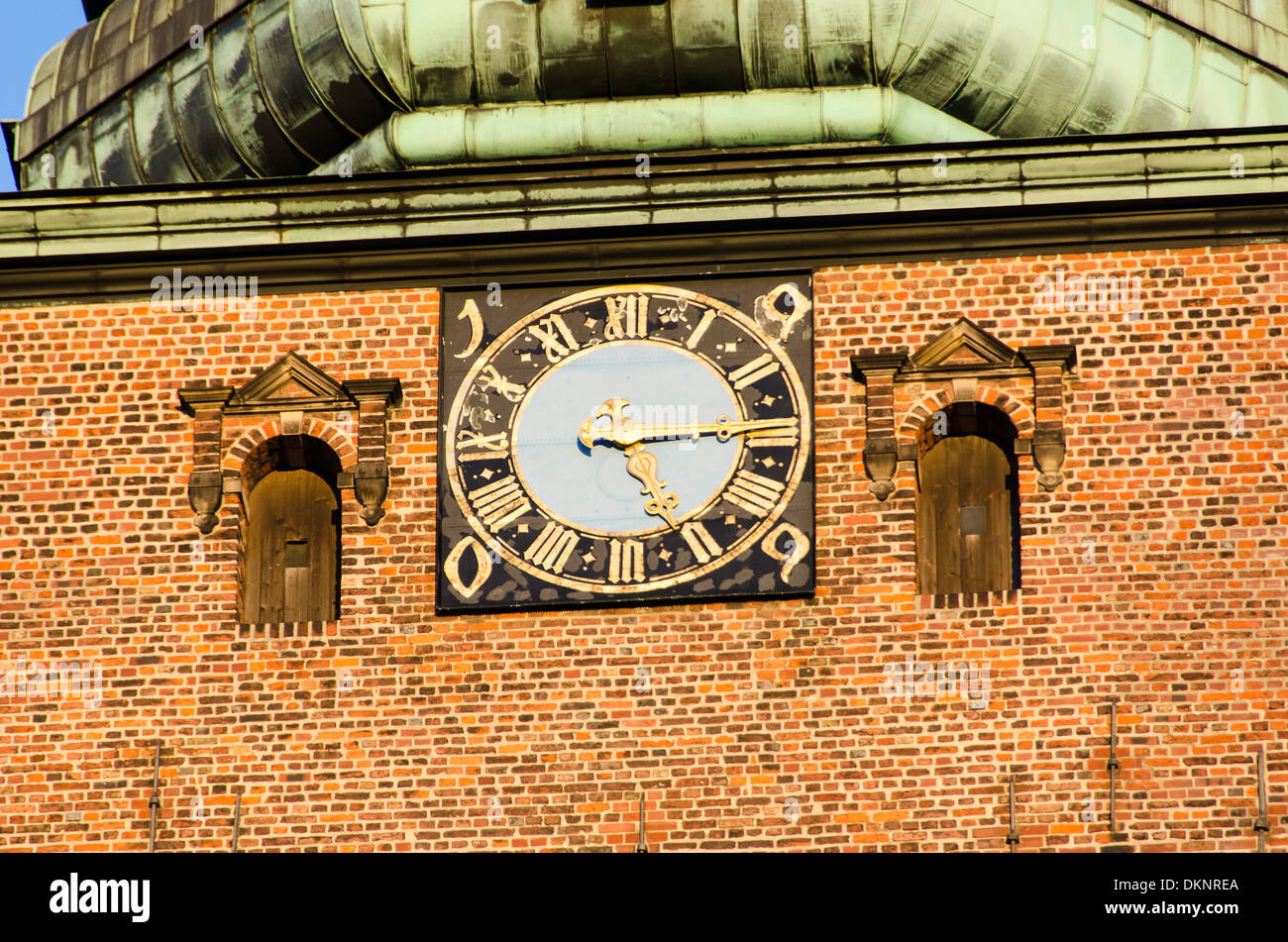 Copenhagen denmark clock tower hi-res stock photography and images - Alamy